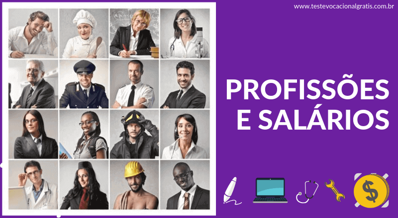 Descubra todos os tipos de Profissões e seus Salários!